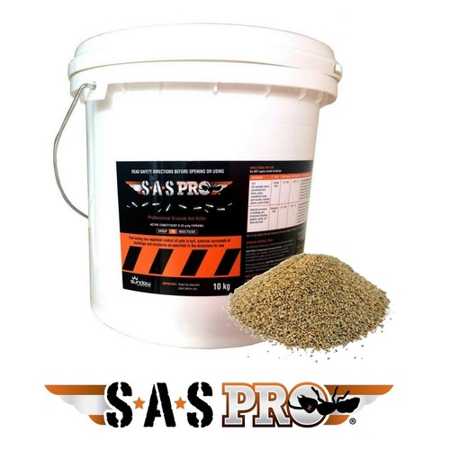 SAS PRO 10KG - Professional Granule Ant Killer Fipronil Silica - Funnel ...