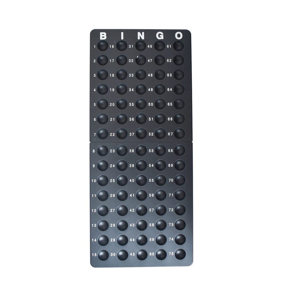 Bingo Machine Metal Cage with Bingo Balls, Chips and Tray, Bingo Game ...