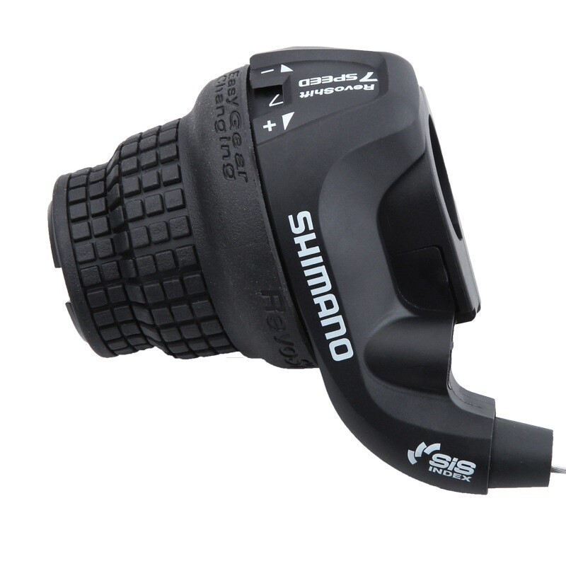 Shimano RevoShift SL-RS25 Twist Grip Shifter -6/7/18/21 Speed Black Set ...