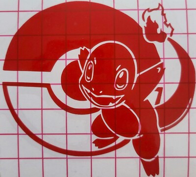 POKEMON - CHARMANDER VINYL STICKER DECAL CAR WINDOW | eBay Australia