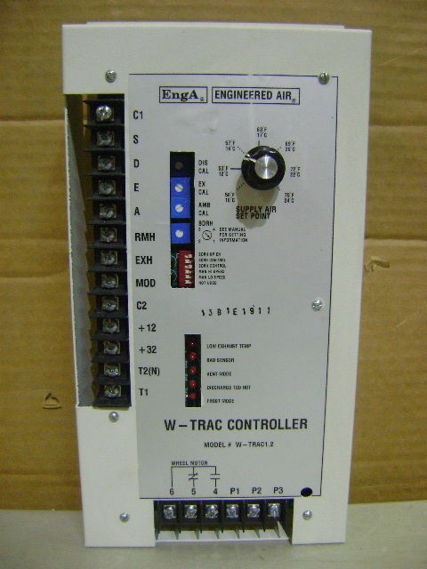 ENGINEERED AIR W-TRAC CONTROLLER W-TRAC1.2 VARIABLE SPEED DRIVE FROST ...