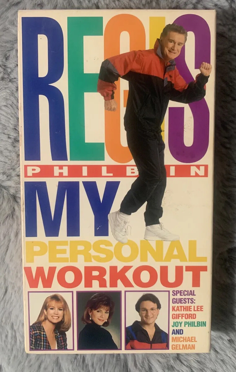 Vintage Regis Philbin My Personal Workout Exercise Program 1993 VHS VCR ...