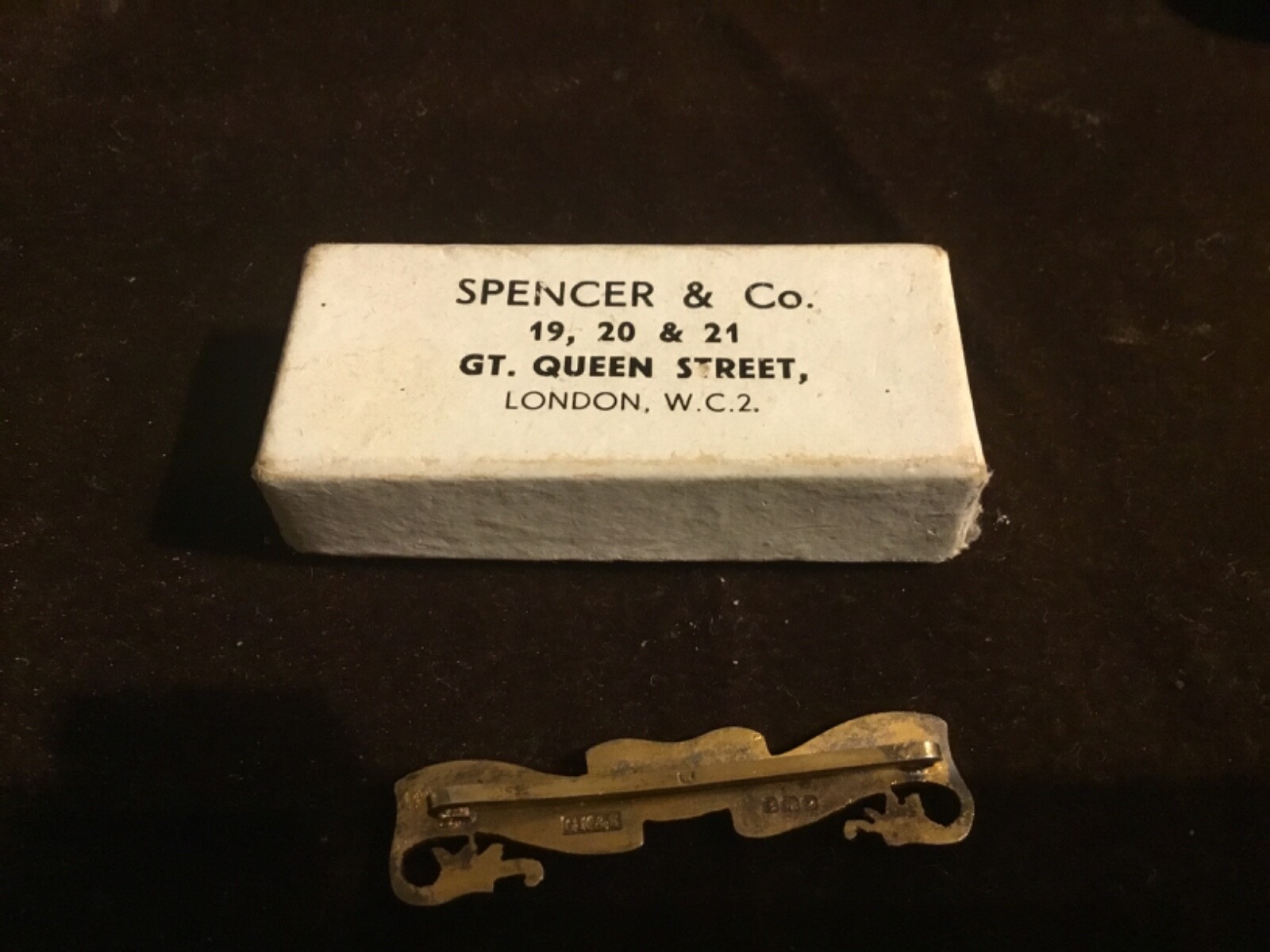 RMI Royal Masonic Institute Girls 1946 Enamel Ribbon Bar -boxed | eBay