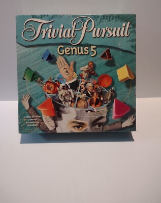 Trivial Pursuit Genus 5 Trivia Board Game Vintage 2000 Hasbro | eBay