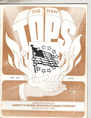 The New Tops Magic Magician Magazine May 1986 | eBay