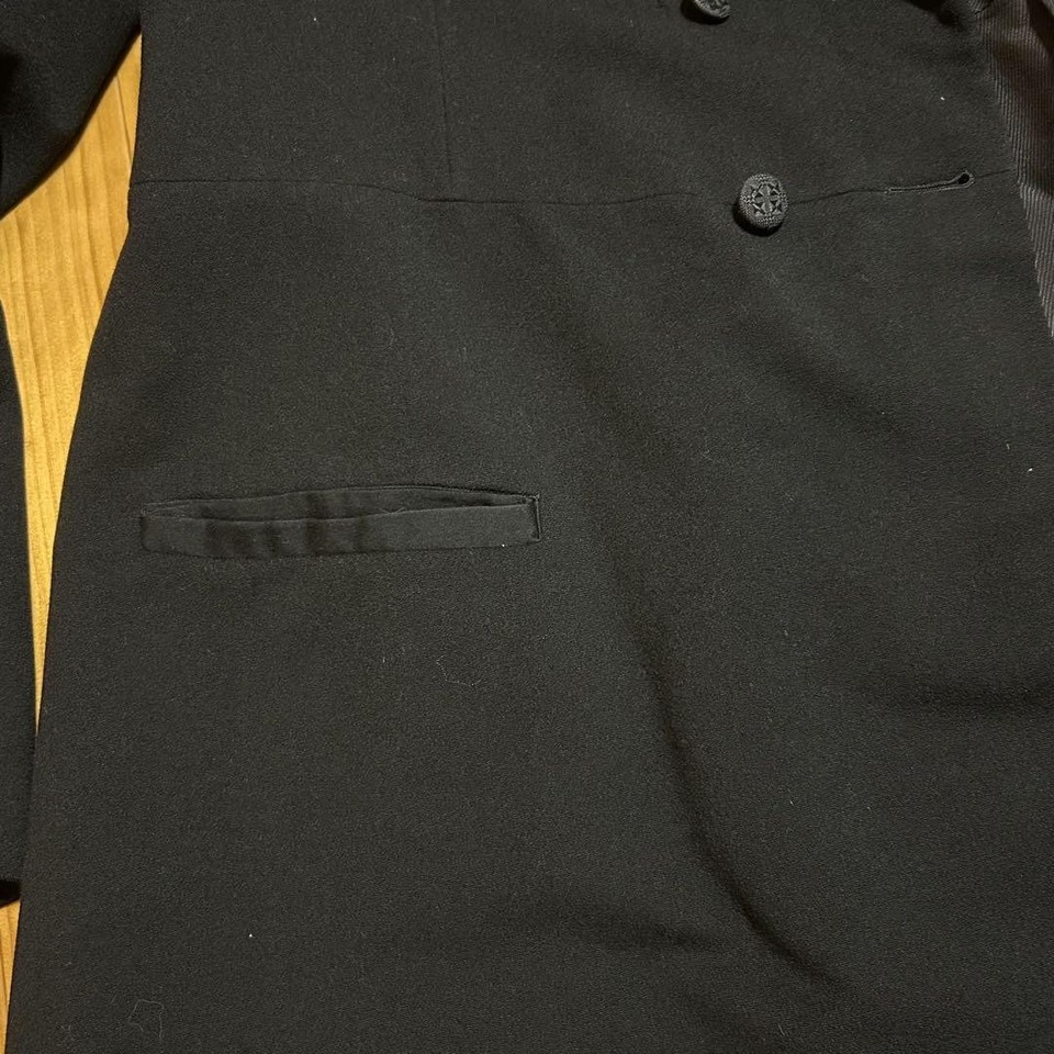 French Antique Frock Coat 4-Button Men's 1800s-1920s France Used | eBay