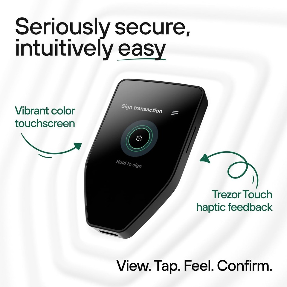 Trezor Safe 5 - Crypto Hardware Wallet - Green Beryl | eBay UK