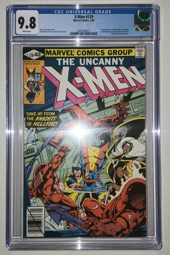 Uncanny X-Men #129 CGC 9.8 White Pages - 1st Kitty Pryde & Emma Frost ...