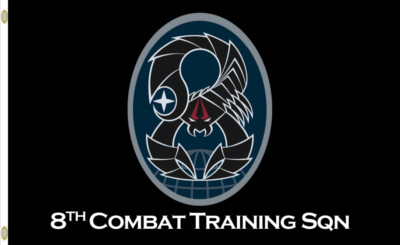 USSF US Space Force 8th Combat Training Squadron 3x5 ft Single-Sided ...
