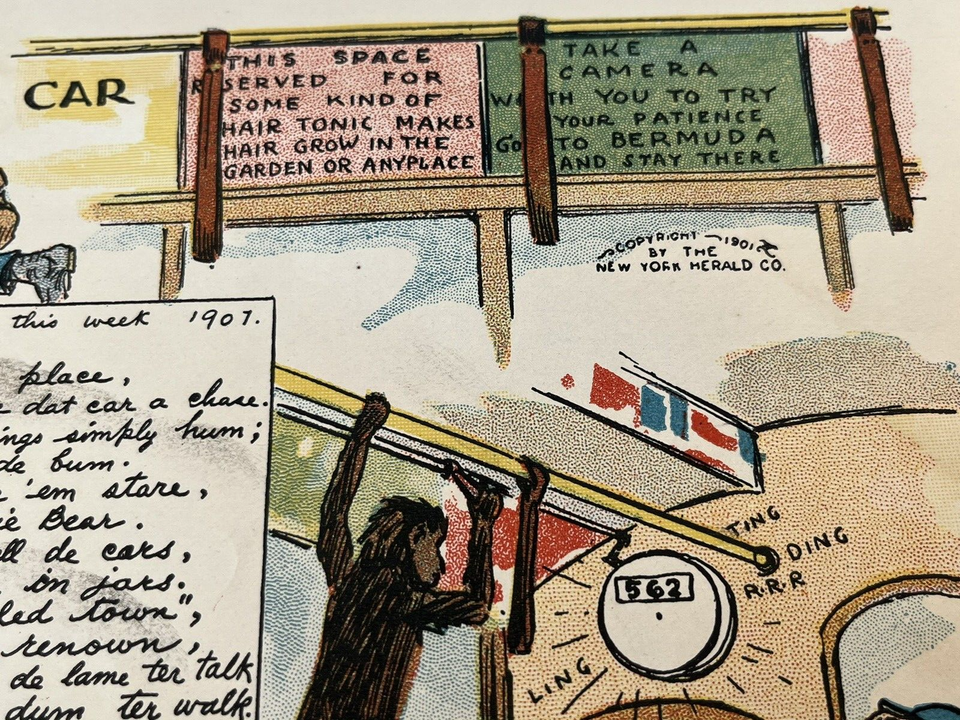 (6) Antique 1901 Pore Lil Mose Comic Strip Pages Americana R. F ...