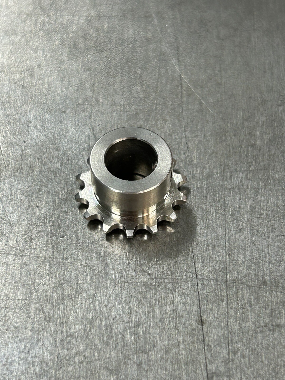 QTY 1 W. M. BERG STAINLESS MINIATURE PITCH SPROCKET .1475” 14 TEETH 5/ ...