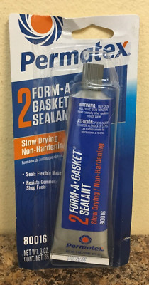 Permatex 80016 Form-A-Gasket Type 2 Automotive Gasket Compound 3 oz. 1 ...