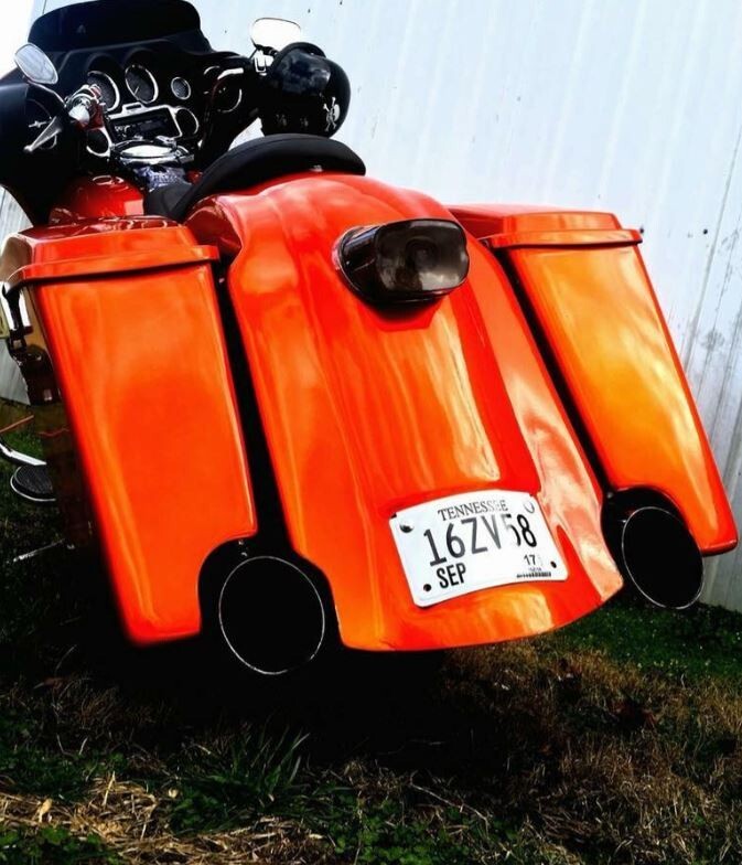 4”, 5” OR 6” STANDARD Complete Bagger Kit for Harley Davidson Touring ...