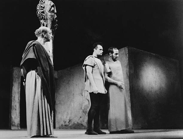 Hasse O E Actor Kurt Meisel play Flies by Jean Paul Sartre Hebb- 1948 ...