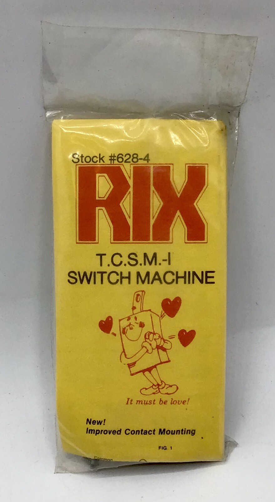 RIX T.C.S.M.-1 SWITCH MACHINE # 628-4 Unopened Package | eBay