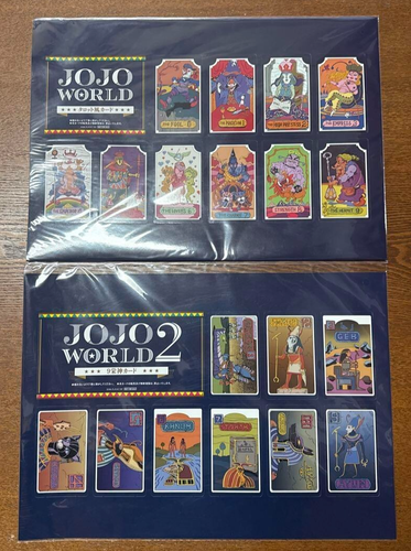 JoJo's Bizarre Adventure Stardust Crusaders Tarot Style Card JOJO WORLD ...