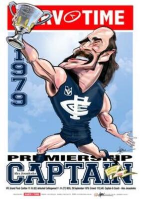 ALEX JESAULENKO PREMIERSHIP CAPTAIN Harv Time Limited Edition Print ...