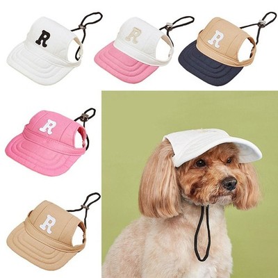 Lightweight Dog Bonnet Cap Washable Puppy Sunscreen Hat Pet Supplies ...