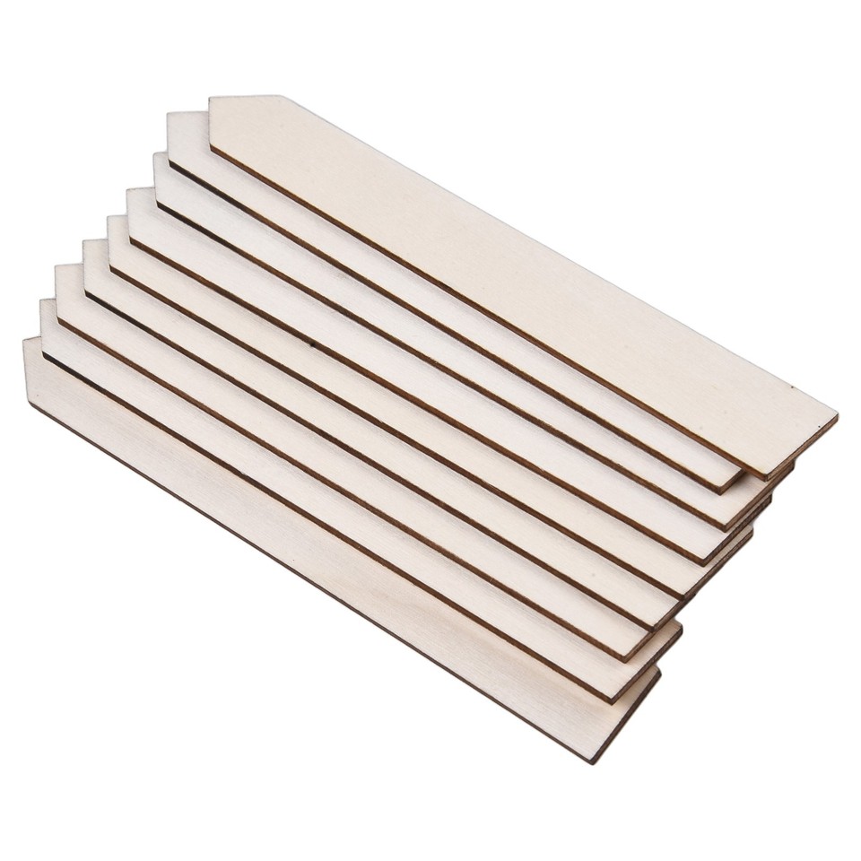 Stylish Wood Plant Labels Perfect for Herb and Vegetable Gardens ...