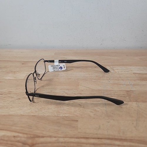 Ray-Ban Eyeglasses RB 6333 Shiny Black Square Metal Frame 54-17-145 Read Desc | eBay