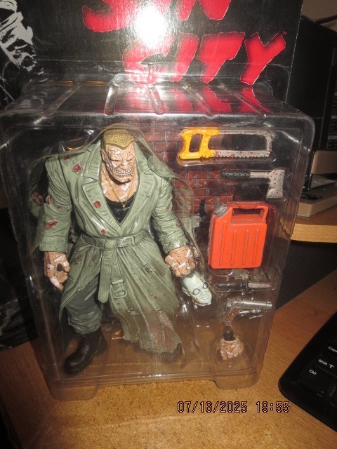 SIN CITY MARV COLOR VERSION Action Figure McFarlane Toys 1998 NIB BOX ...