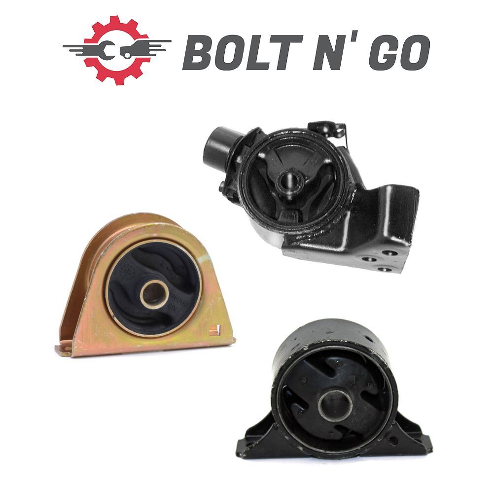 3PCS Engine Motor Mount Fits Mitsubishi Mirage 97-02 1.8L Manual. | eBay