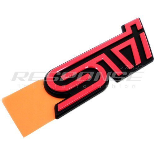 OEM Subaru 2005 Impreza WRX STi Rear Trunk STi Emblem Badge 93073FE710 ...