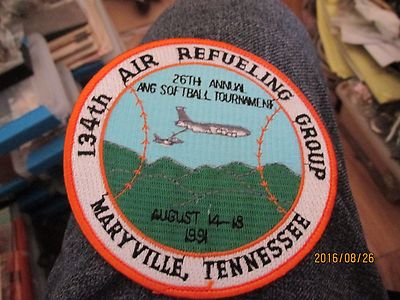 us air national guard patch Tennessee Air Force 134th AirRefuelingGrp ...
