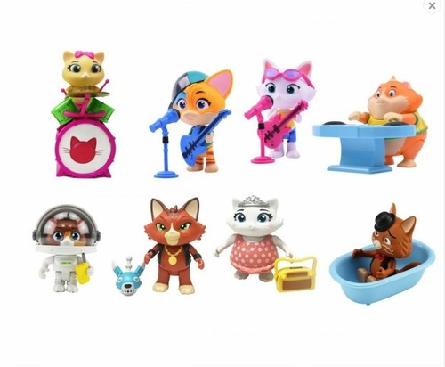 44 Gatti personaggi Polpetta, Lampo, Milady, Pilou, Lola, Gas, Cosmo ...