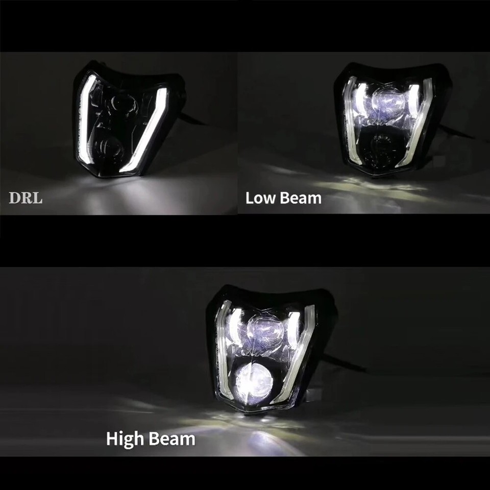 LED Headlight For SUZUKI DRZ400 E/S/SM DR200S DR650SE DRZ400SM DRZ400S ...