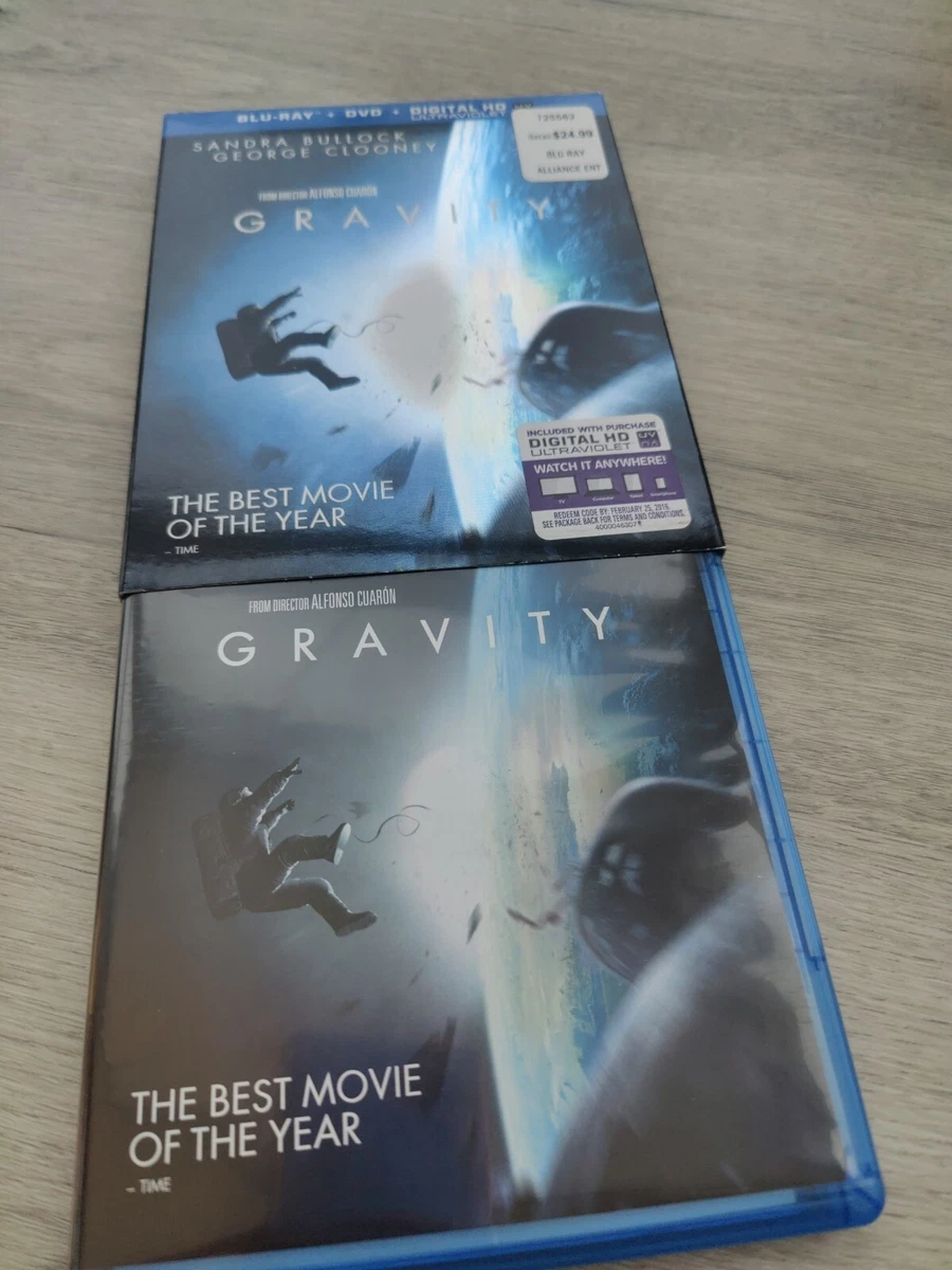 Gravity Blu Ray Cover