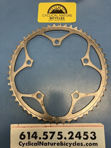 Shimano 105 9 Speed 53t Chainring 130 BCD SG B-53 Double Outer Ring | eBay