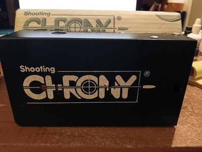 Shooting Chrony Chronograph Model F-1 Range Velocity Tester Works! | eBay