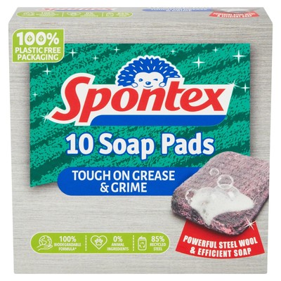 Spontex Soap Pads - 10 Pack, All-Purpose Cleaner | eBay Australia