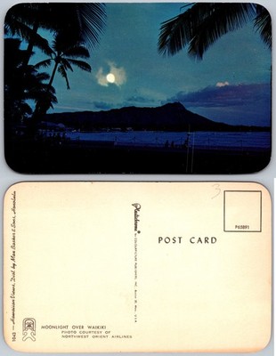 Moonlight Waikiki Postcard | eBay