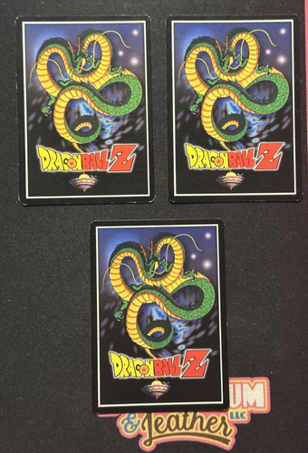 Dragon Ball Z DBZ TCG - Vegeta 173, 174, 175 - Trunks Saga Foil Limited ...