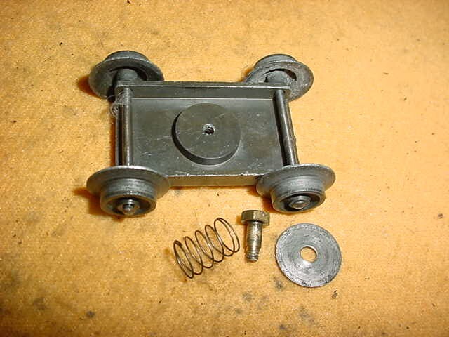 MARX O27 TRAINS 333/1829 STEAM ENGINE FRONT 4 WHEEL TRUCK NO POST MOUNT ...