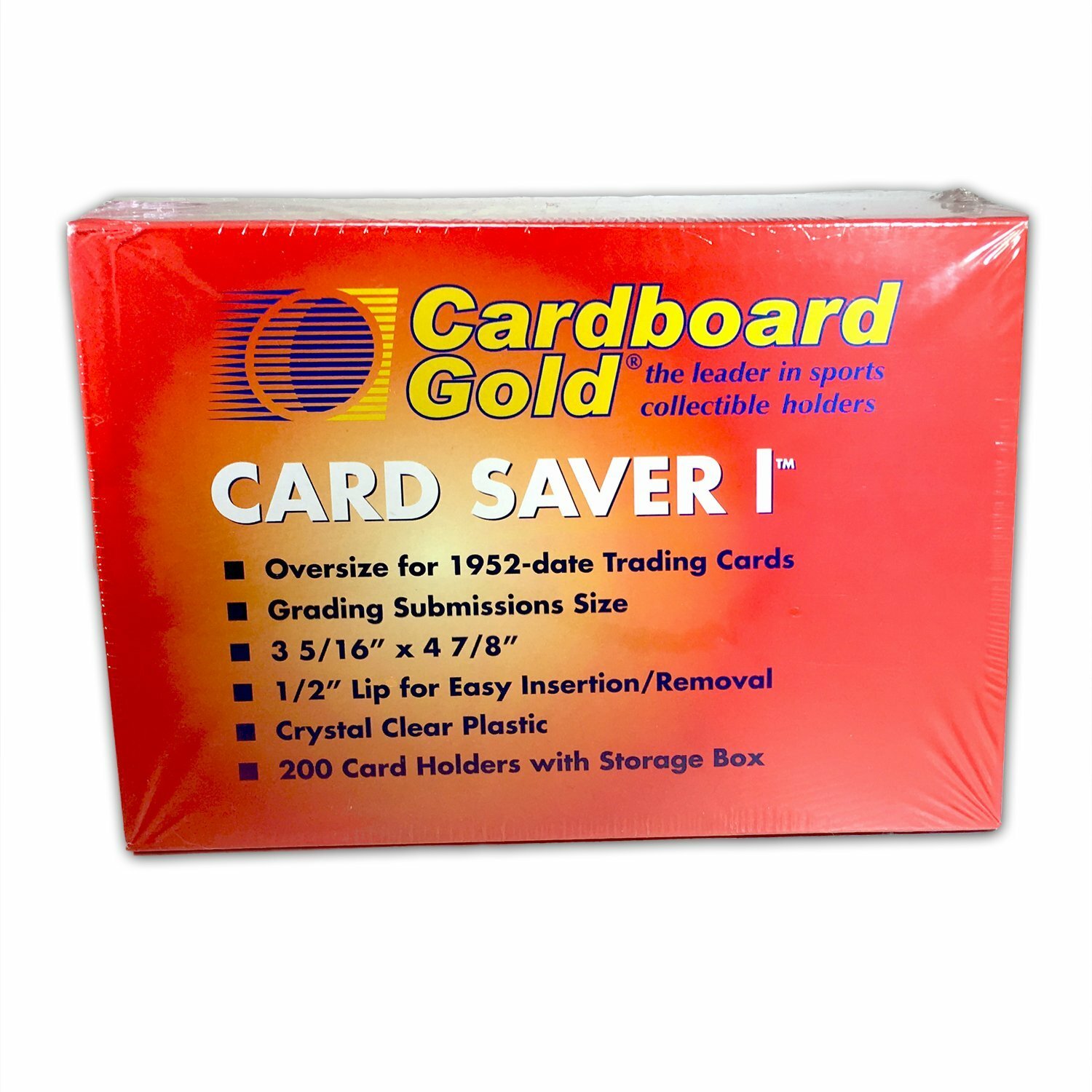 Cardboard Gold Card Saver Box Semi Rigid Sleeves Protectors PSA BGS ...