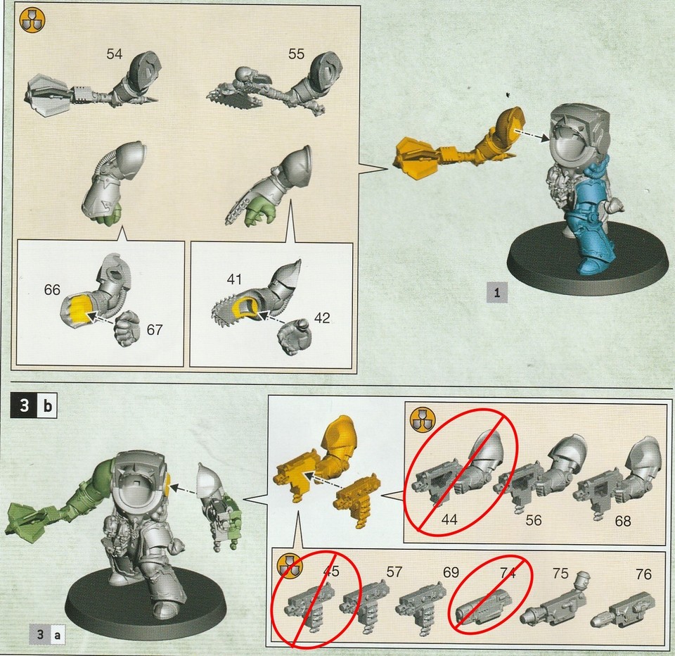 Chaos Terminator A Mace Chainfist Chaos Space Marines Warhammer 40k ...