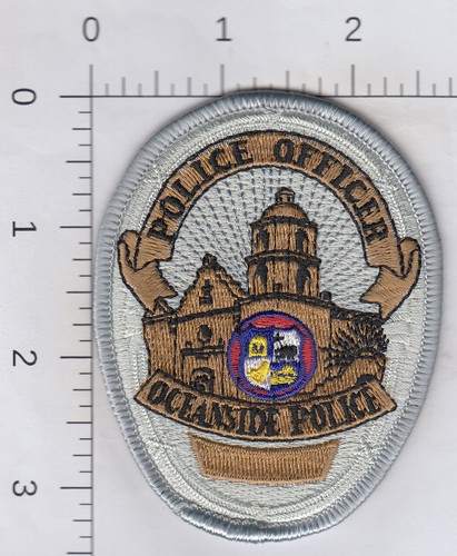 FINAL LISTING--Oceanside Police Officer pocket patch. See scan. | eBay