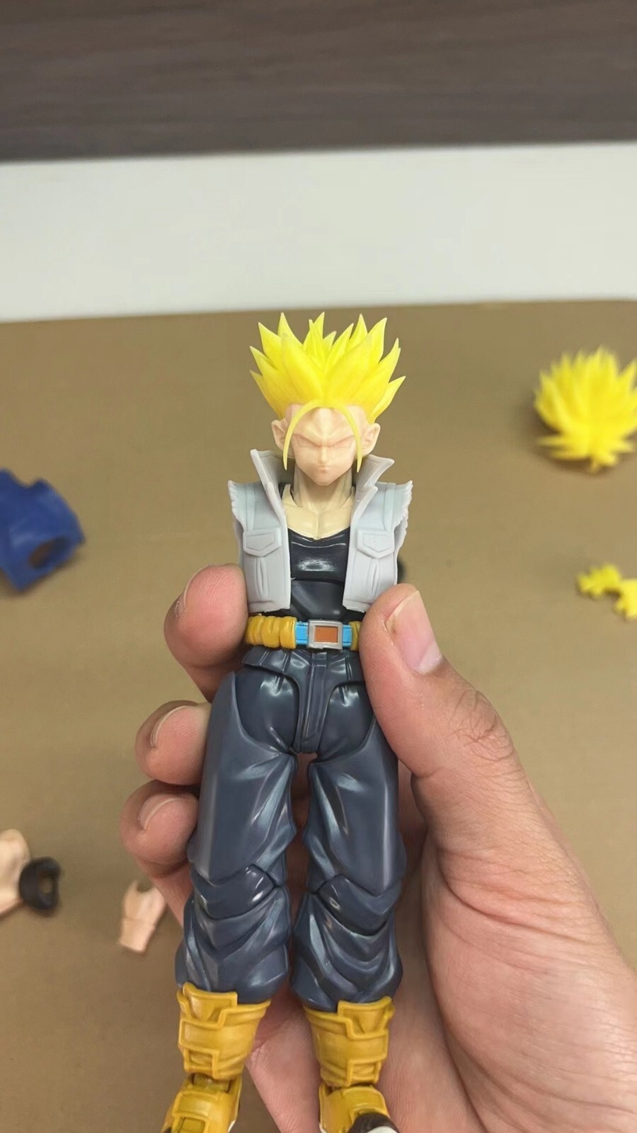 custom dragon ball trunks kits for shf figure presale | eBay