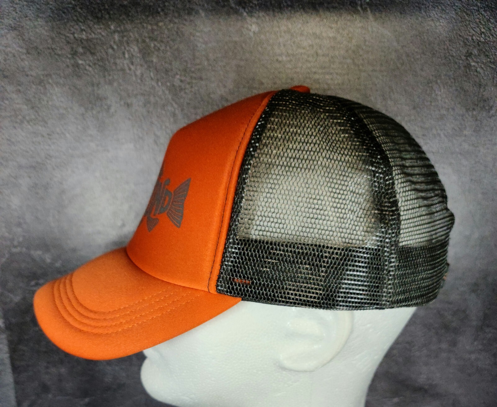 Fishpond Pescado Trucker Cutthroat Orange And Dark Grey Adjustable Cap ...