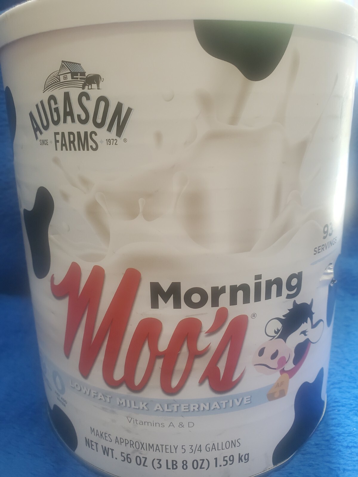 Morning Moo's Low Fat Milk Alternative 3 lbs 8oz [56 oz.] BB 12/2041 | eBay