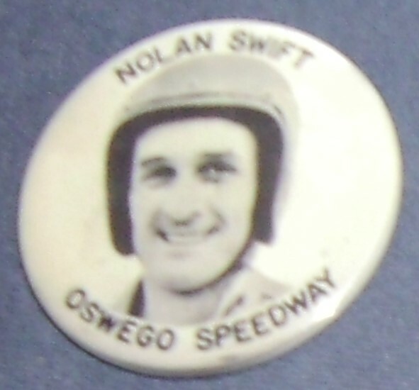 Nolan Swift Oswego Speedway Pinback Photo Button | eBay