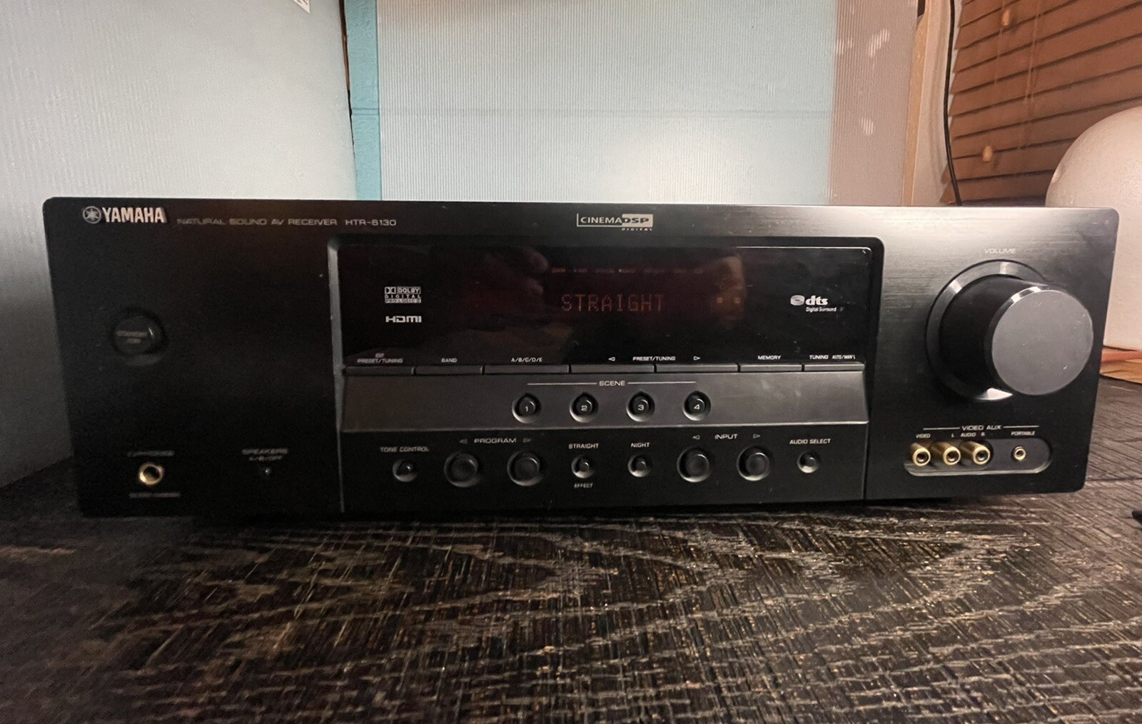 Yamaha 5.1 Channel 500 Watt Receiver -No remote - Good HTR-6130 | eBay