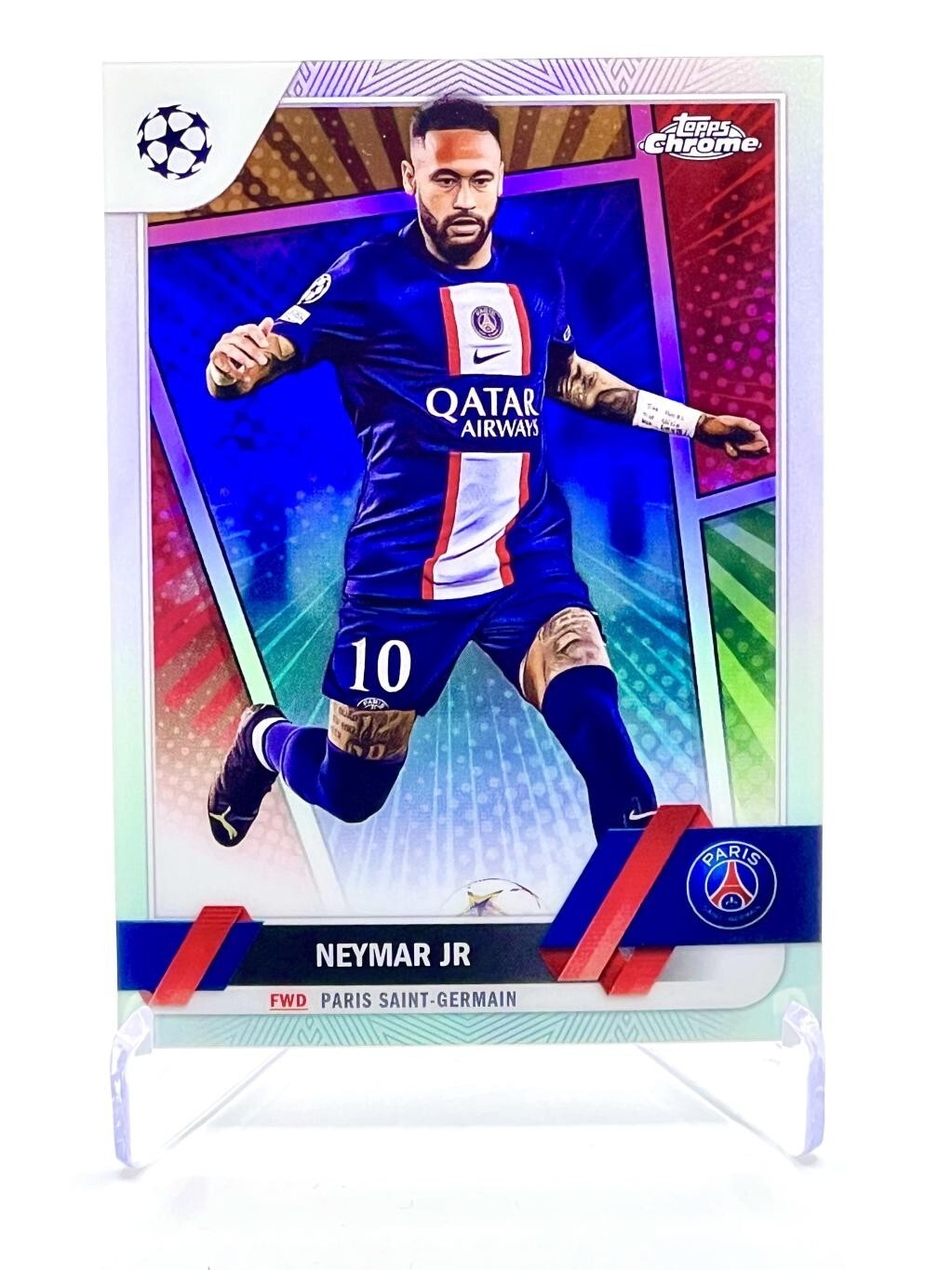 2022-23 Topps Chrome UEFA Neymar Jr. Heroes Variation Refractor SSP | eBay