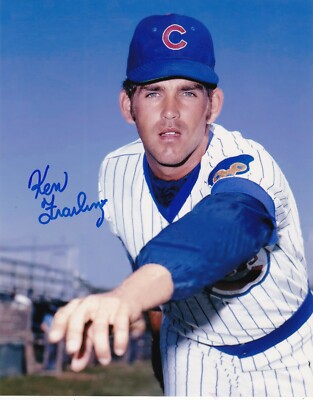 KEN FRAILING CHICAGO CUBS ACTION SIGNED 8x10 | eBay