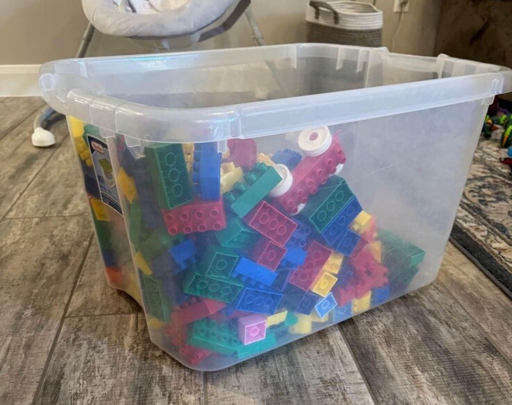 195+ Pieces Lot of Mega Bloks Building Blocks LEGO Duplo Compatible | eBay