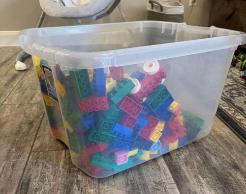 195+ Pieces Lot of Mega Bloks Building Blocks LEGO Duplo Compatible | eBay