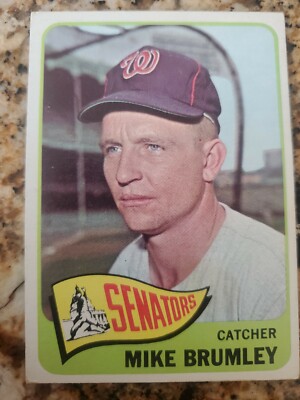 Mike Brumley 1965 Topps Senators | eBay
